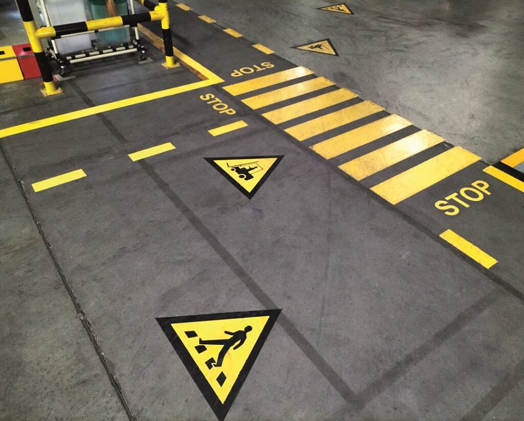 Virtual Industrial Floor Marking and Signage - Translog Group